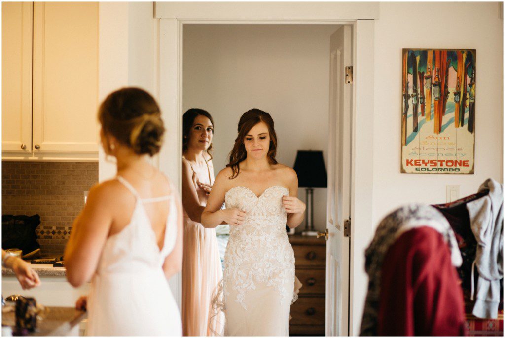 Warren Station at Keystone Resort Wedding | Allison + Louis