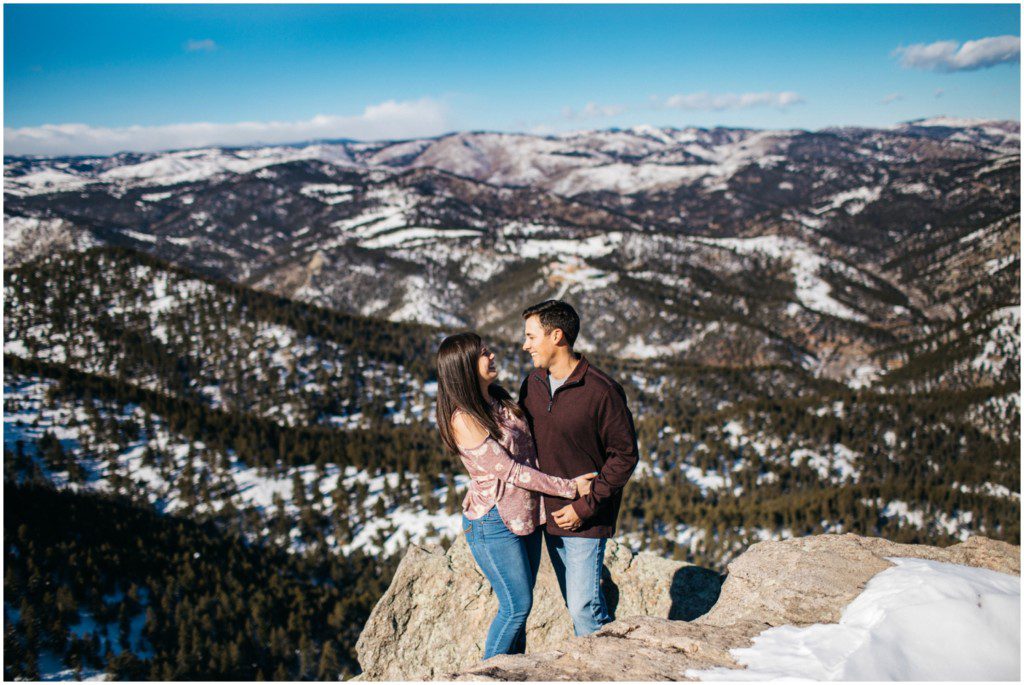 Boulder Colorado Engagement Photos at Lost Gulch | Amy + Nathan