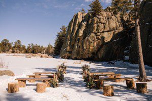 Red Feather Lakes Intimate Wedding in Colorado at Lost Lake