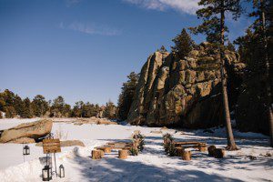 Red Feather Lakes Intimate Wedding in Colorado at Lost Lake