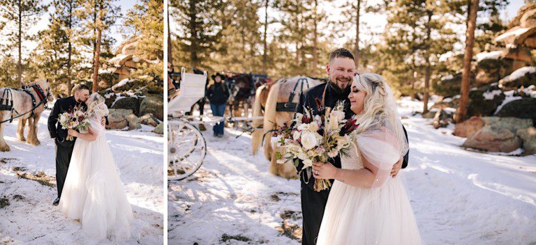 Red Feather Lakes Intimate Wedding in Colorado at Lost Lake