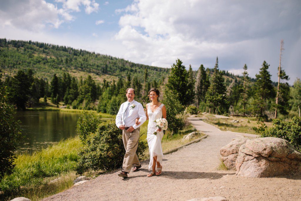 Estes Park Colorado Elopement - Sprague Lake - RMNP
