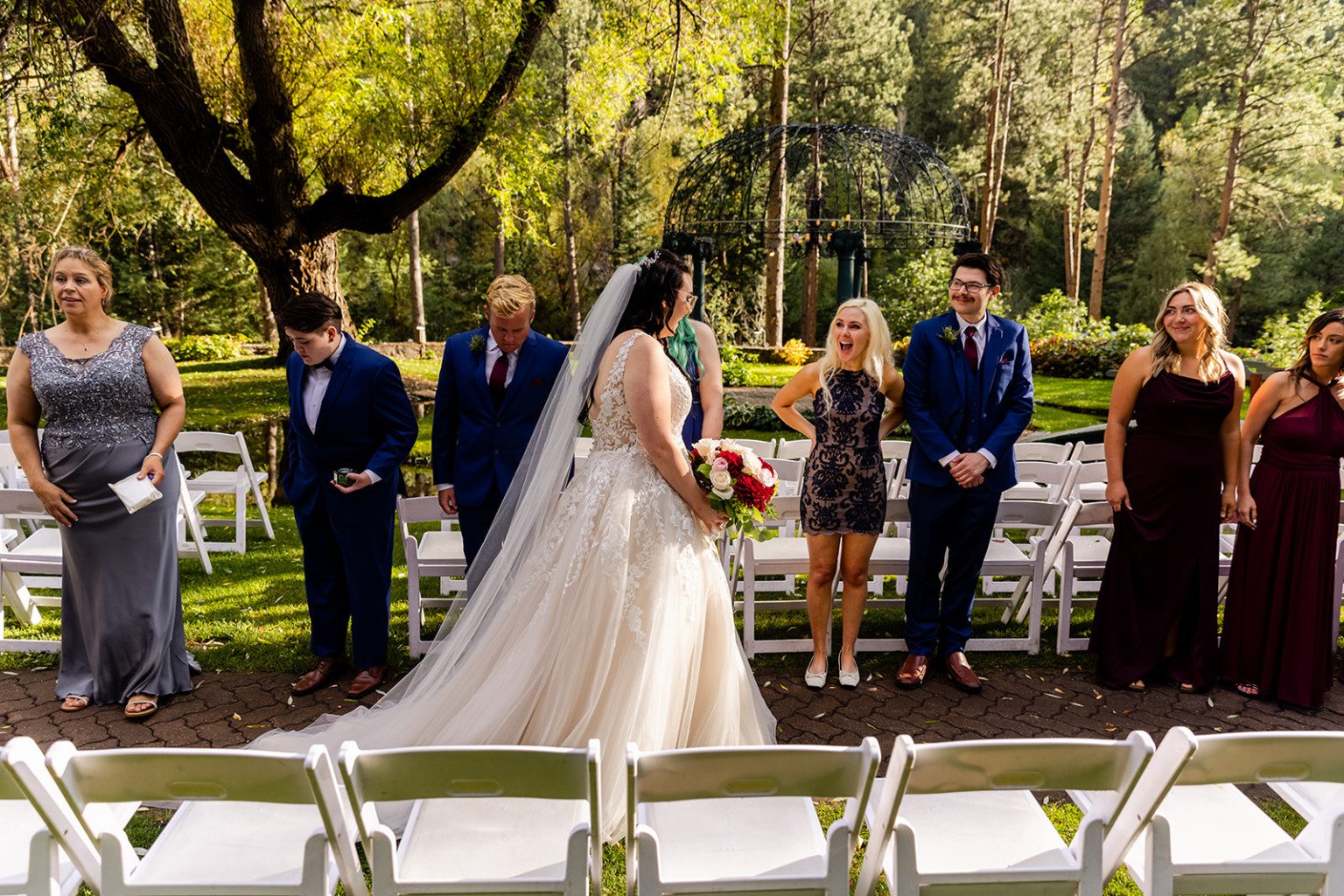 Dunafon Castle Wedding in Colorado | Mackinzey + Alex