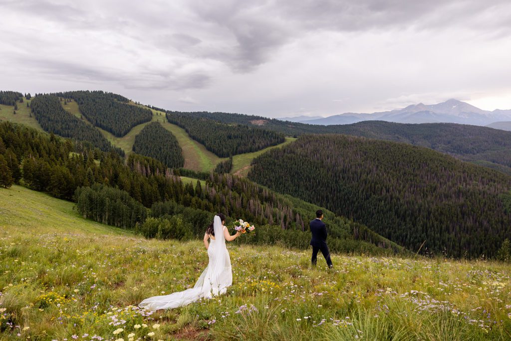 Vail Wedding Deck Ceremony + Donovan Pavilion Reception