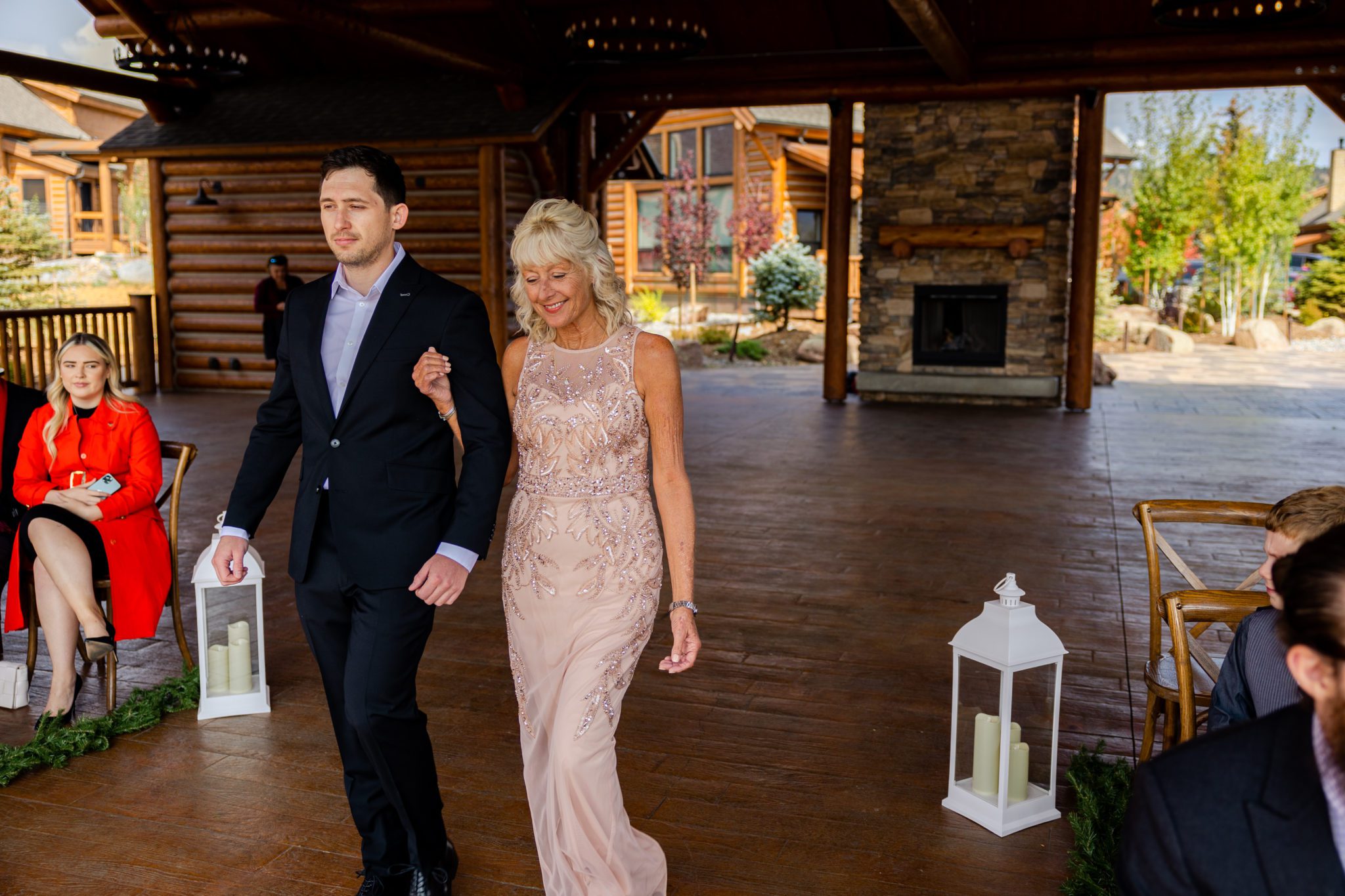 Estes Park Resort Wedding and Marina Pavilion Reception | A & P