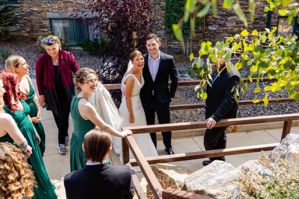 Estes Park Resort Wedding and Marina Pavilion Reception | A & P